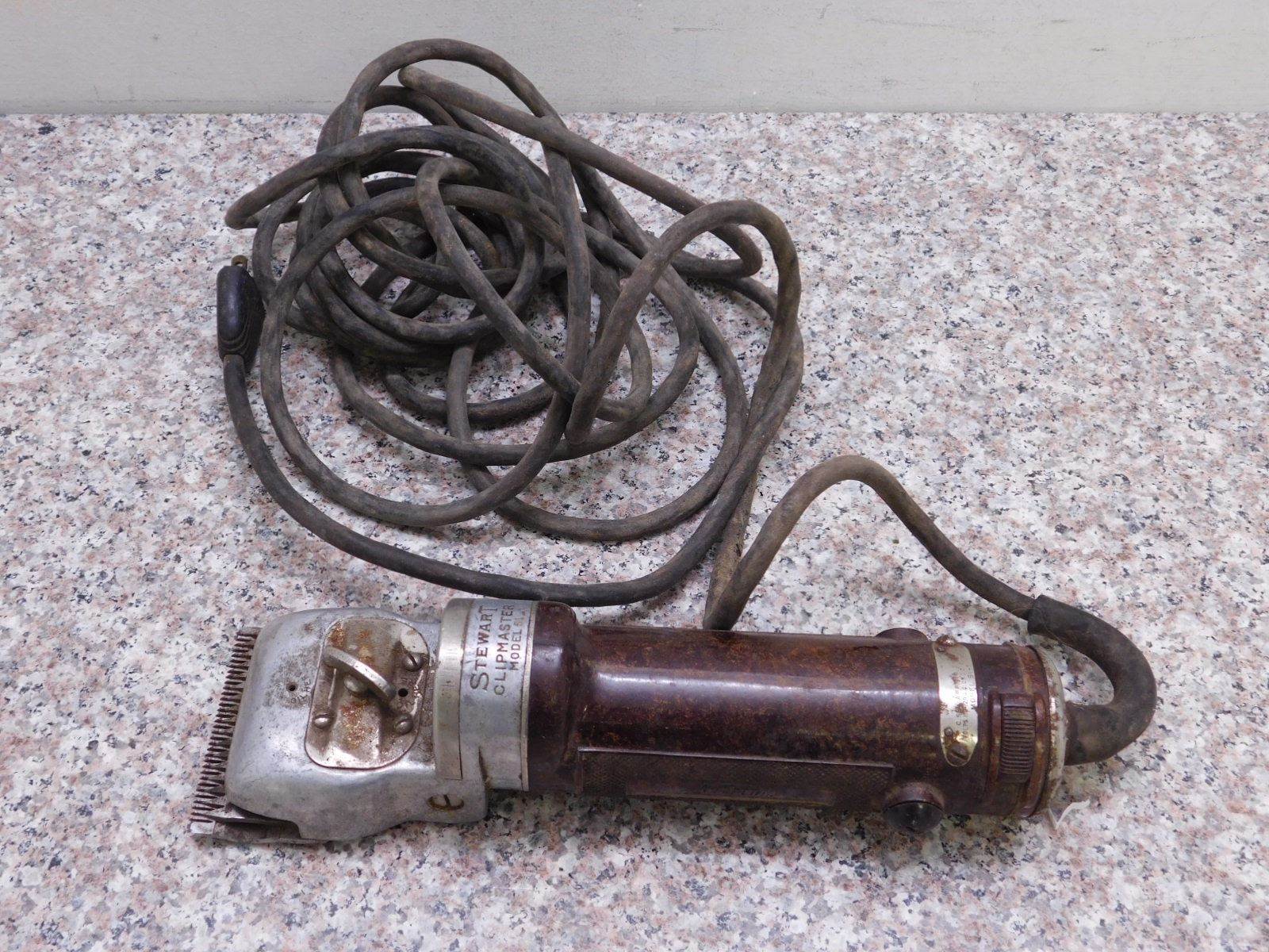 Sunbeam Stewart Clipmaster Model 51 No.84 AU Small Farm Animal Shears ...