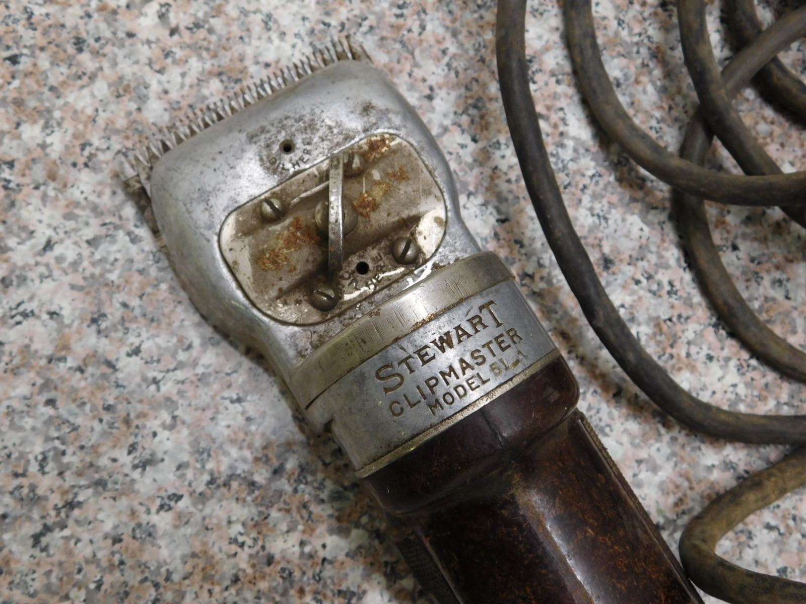 Sunbeam Stewart Clipmaster Model 51 No.84 AU Small Farm Animal Shears ...