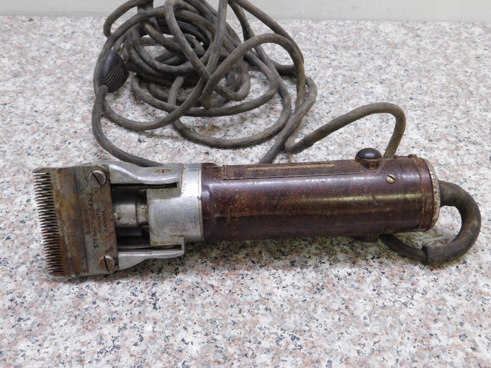 Sunbeam Stewart Clipmaster Model 51 No.84 AU Small Farm Animal Shears ...