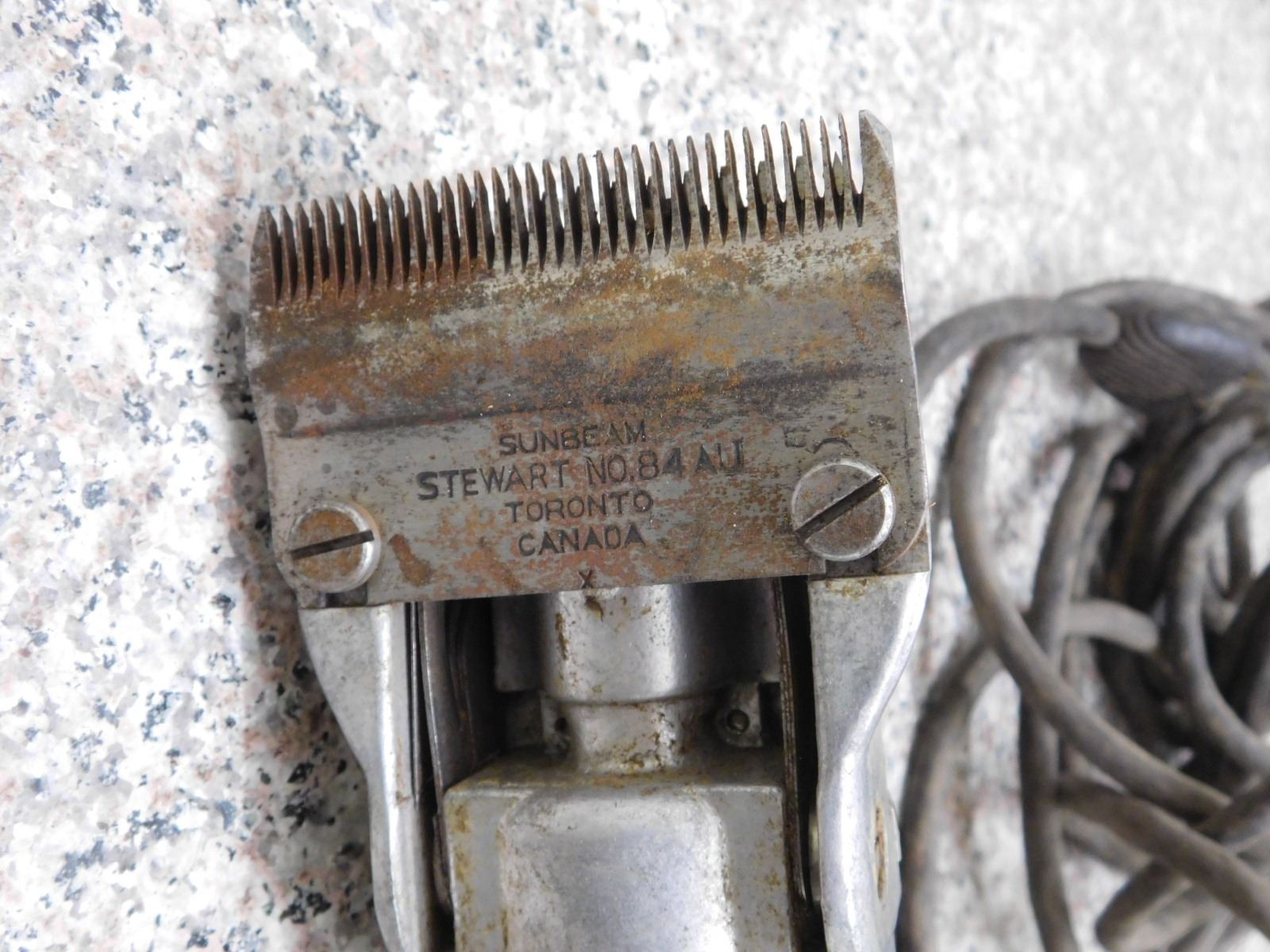 Sunbeam Stewart Clipmaster Model 51 No.84 AU Small Farm Animal Shears ...