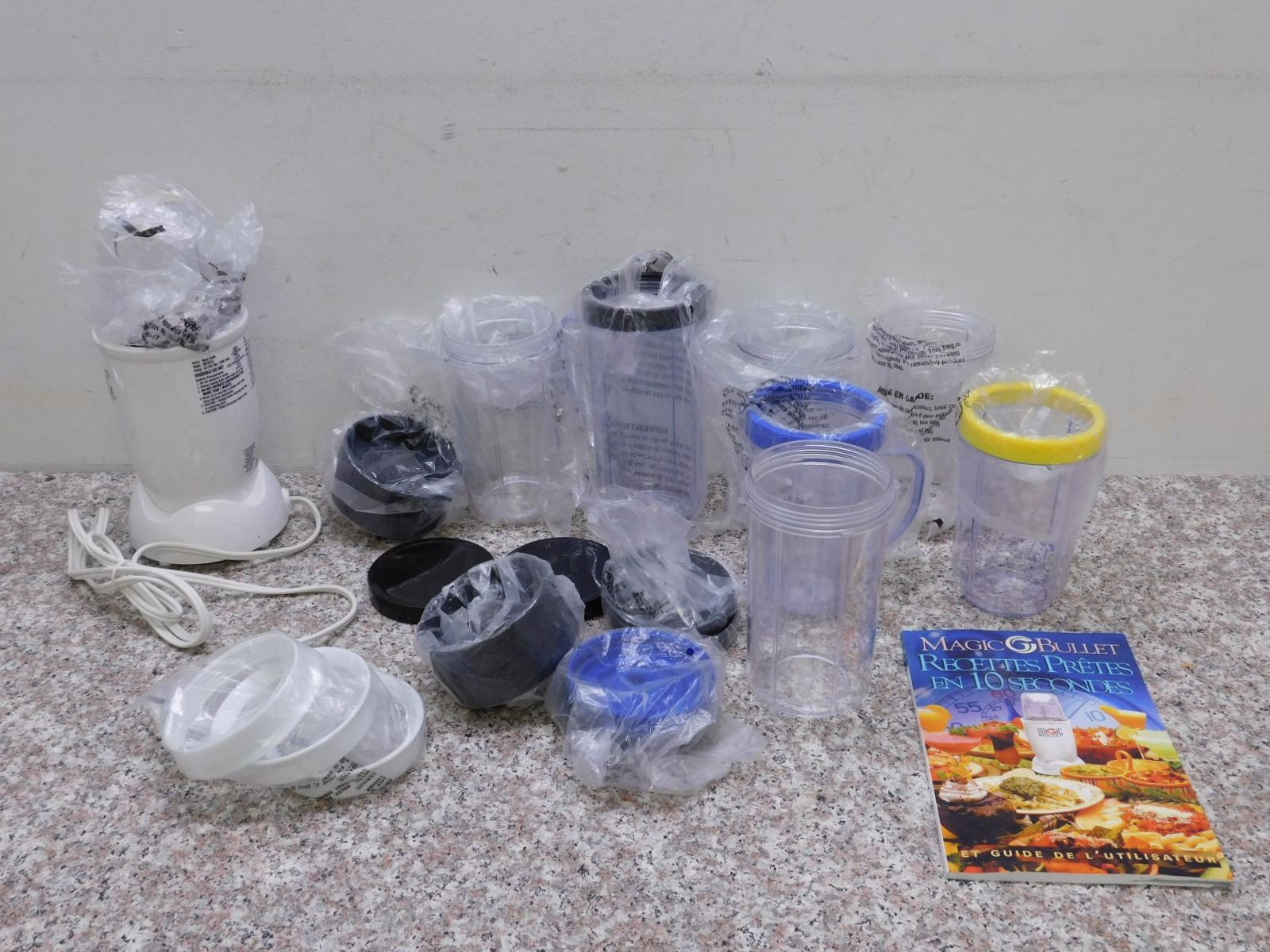 Magic Bullet Bundle ALL NEW Containers Accessories Etc