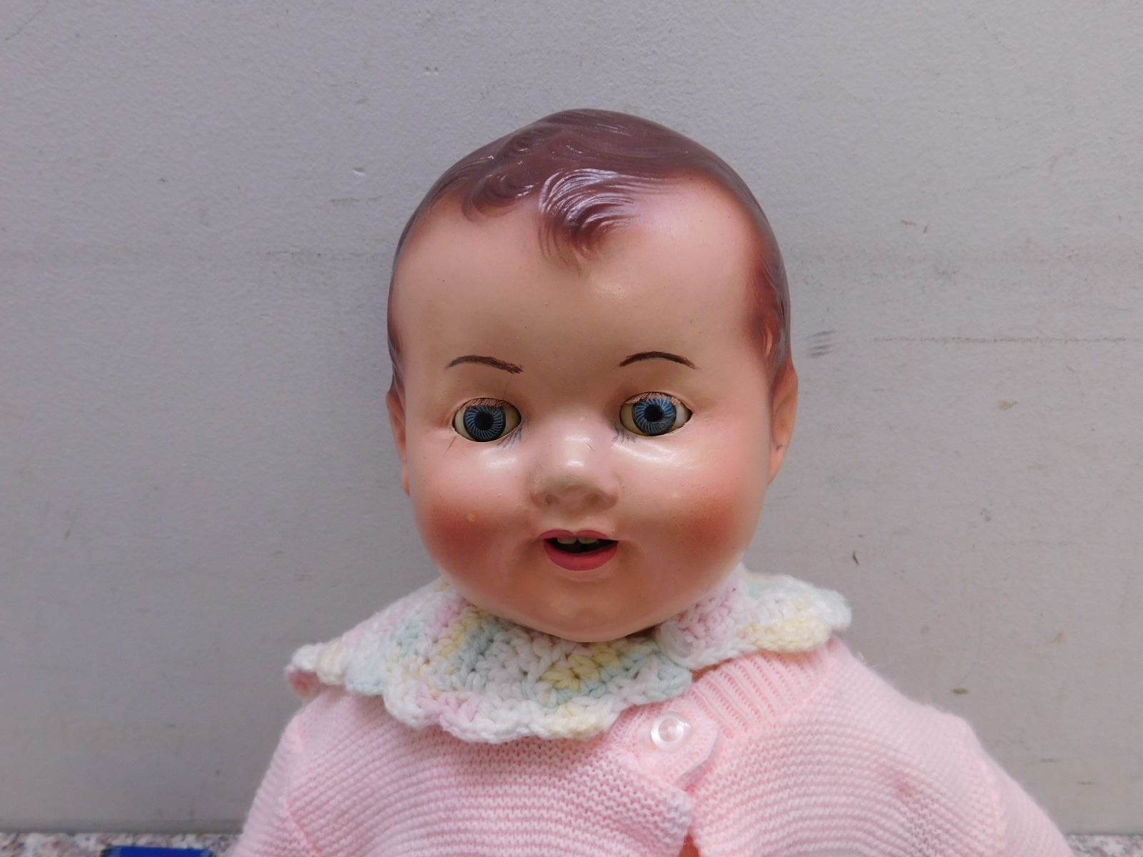 Sleepy Eye Composition Doll 1930s 40s Reliable Canada