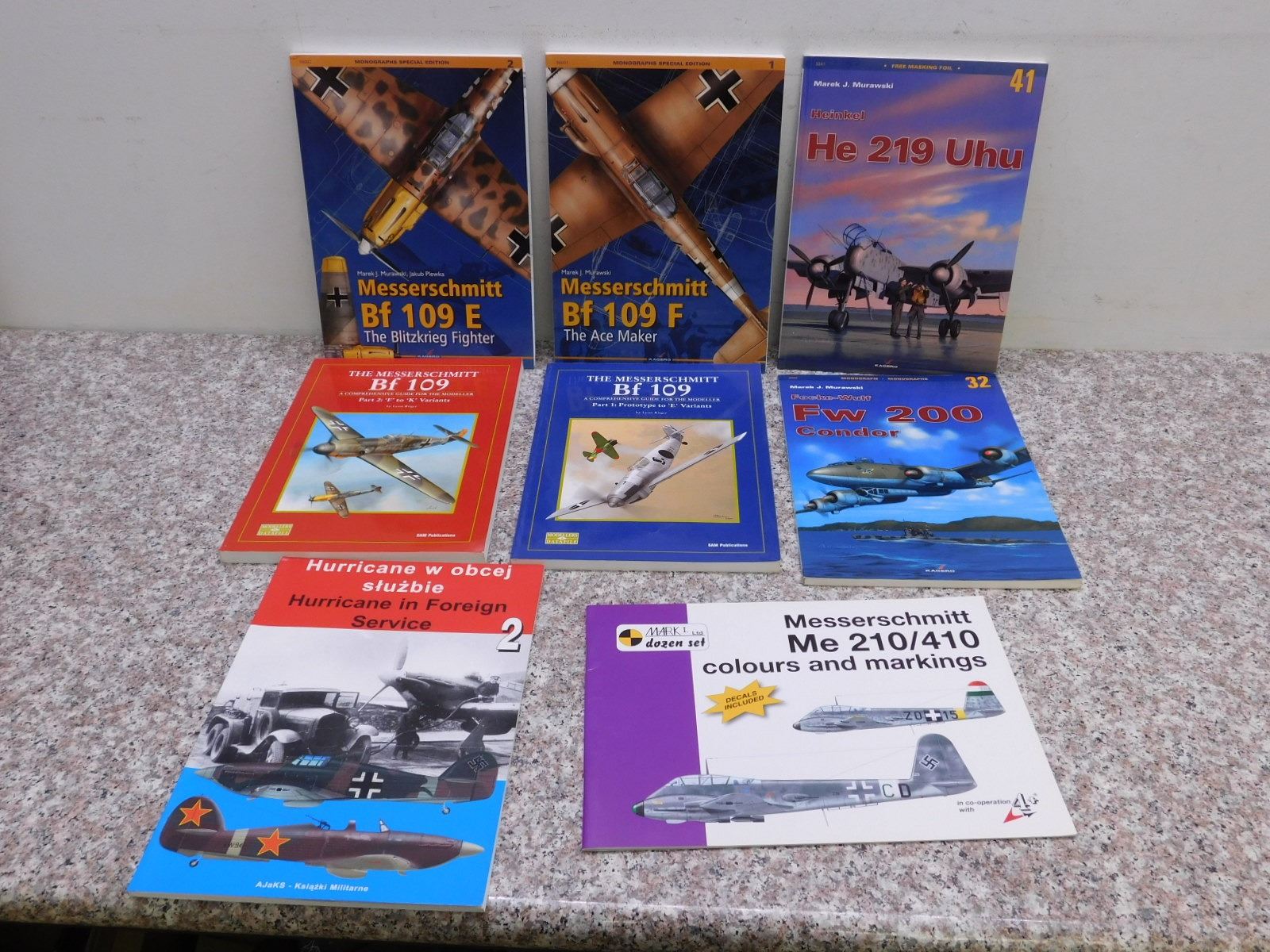 Lot of 8 Aircraft Airplane Model Kit Magazines Marek J Murawski ...