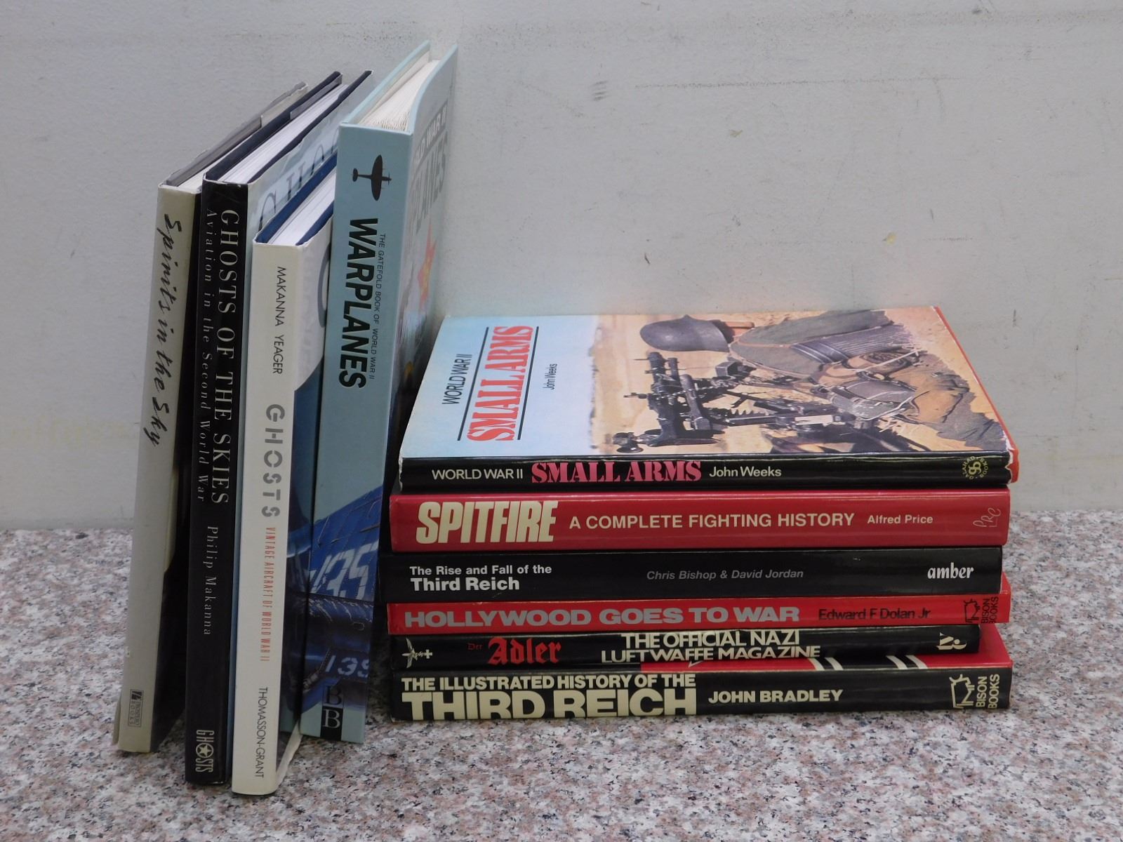 Lot of 10 WWII World War 2 Nazi Germany Hitler History Books Various ...