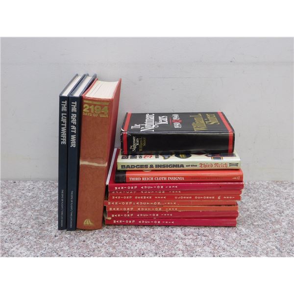 Lot of 13 WWII World War 2 Nazi Germany Hitler History Books Various ...