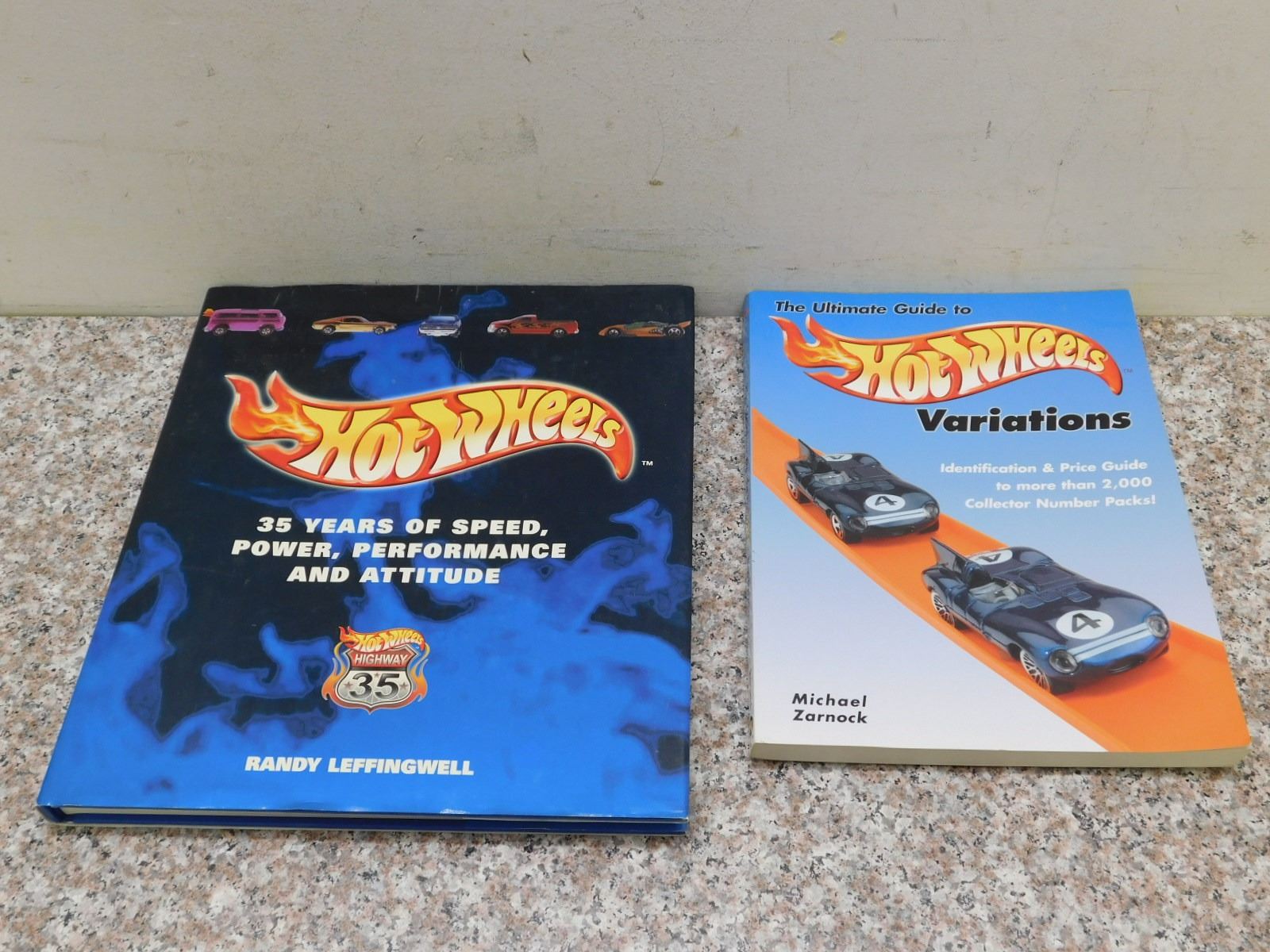 Lot of 2 Hot Wheels Books, The Ultimate Guide to Variations, 35 Years ...
