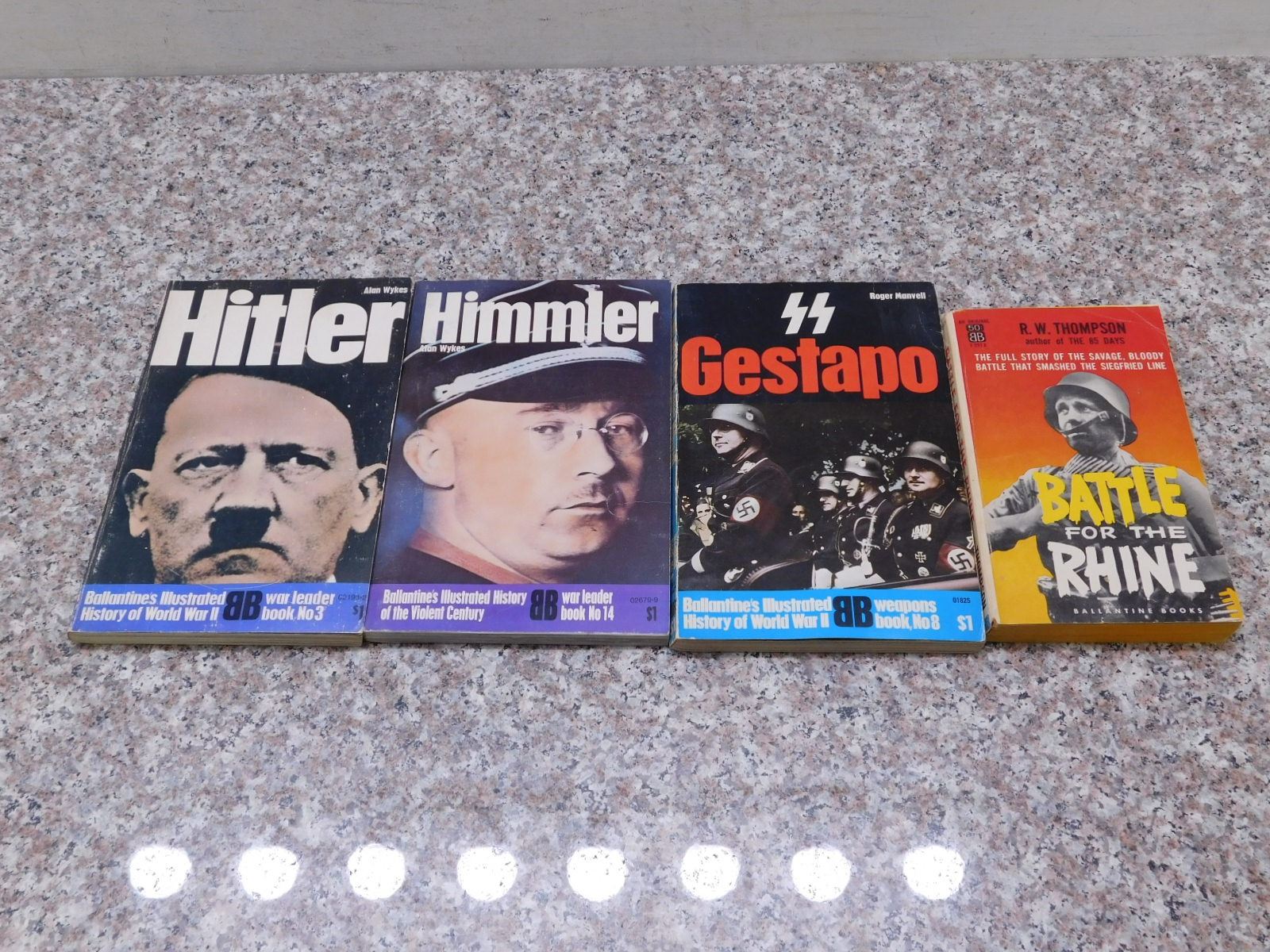 Lot of 4 German WWII Hitler Novels Pocket Books Ballantine's ...