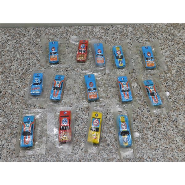 Lot of 14 General Mills Nascar Richard Petty Hotwheels Cereal Premiums