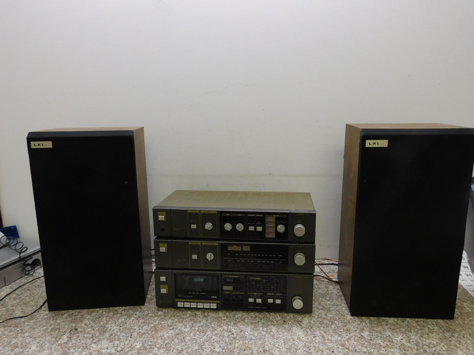 Vintage Sears LXI Series Component Stereo Model 29060 + Speakers Amp ...