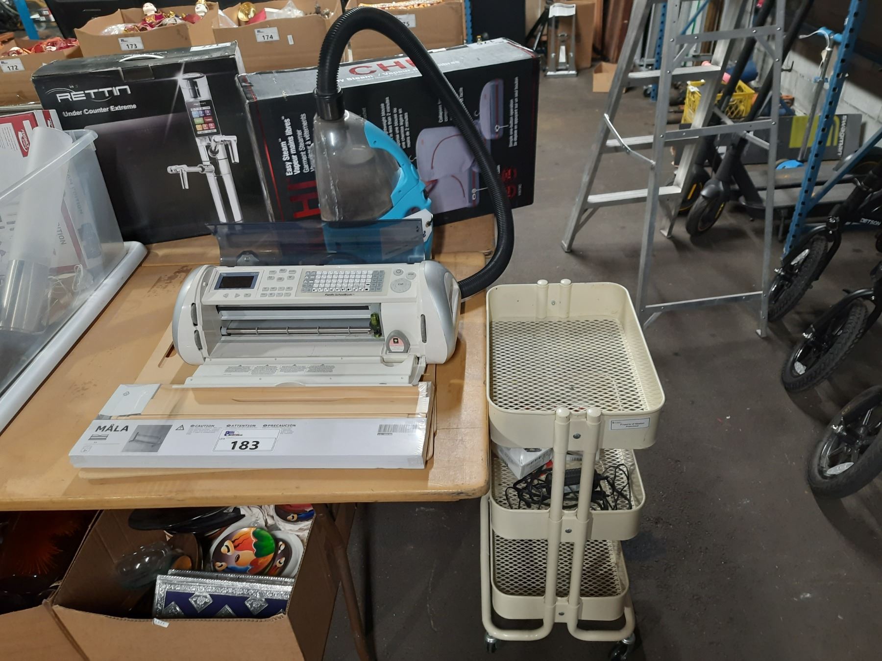 CRICUT CREX001 EXPRESSION MACHINE IKEA WOOD TABLETOP DRAWING PAPER cricut-crex001-expression-machine-ikea-wood-tabletop-drawing-paper