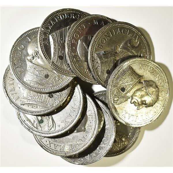 (10) DIFFERENT PONT MAX MEDALS