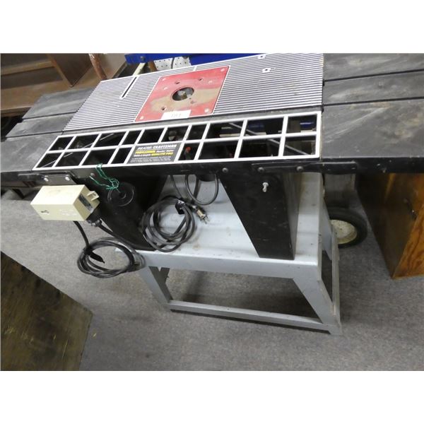 Craftsman professional router table