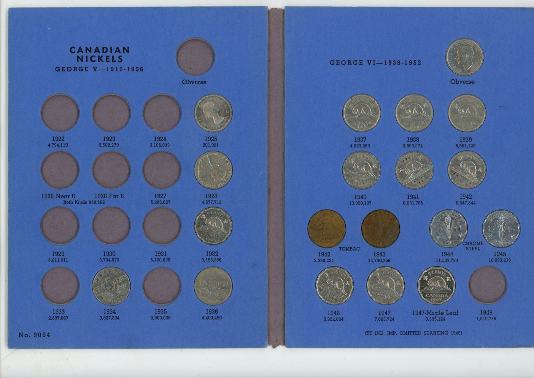 Canadian Nickel Collection 1922 1960 uncomplete Schmalz Auctions canadian-nickel-collection-1922-1960-uncomplete-schmalz-auctions