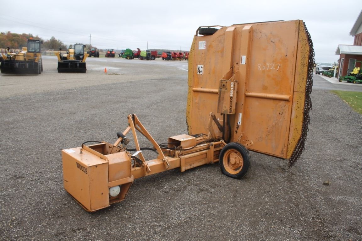 Woods HS106 3pth, hydraulic drive, hydraulic lift ditch bank mower
