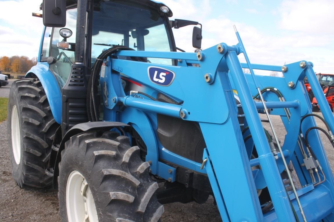LS XP8084 4wd tractor, cab, air, LL8100 loader, 3rd function valve ...
