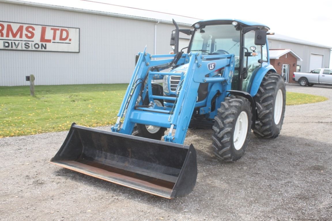 LS XP8084 4wd tractor, cab, air, LL8100 loader, 3rd function valve ...