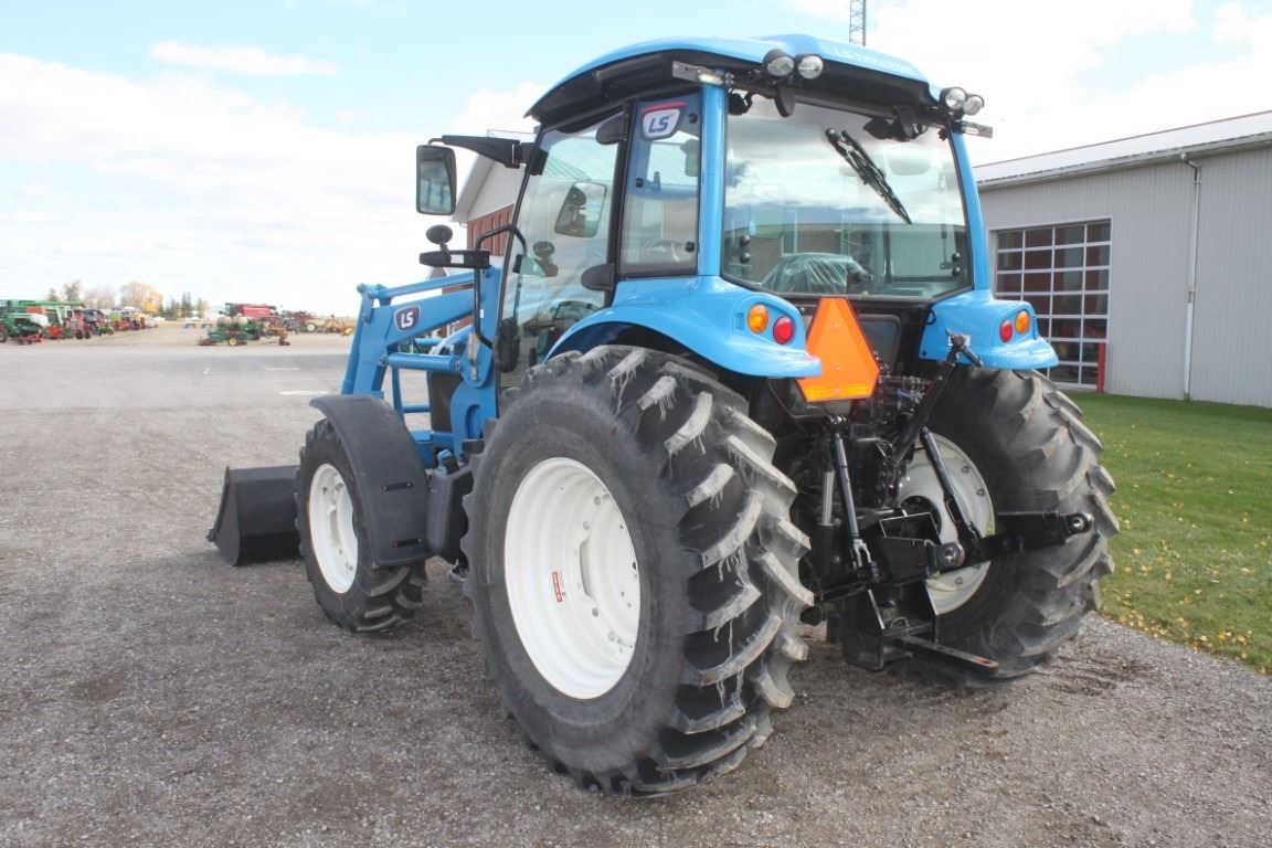 LS XP8084 4wd tractor, cab, air, LL8100 loader, 3rd function valve ...