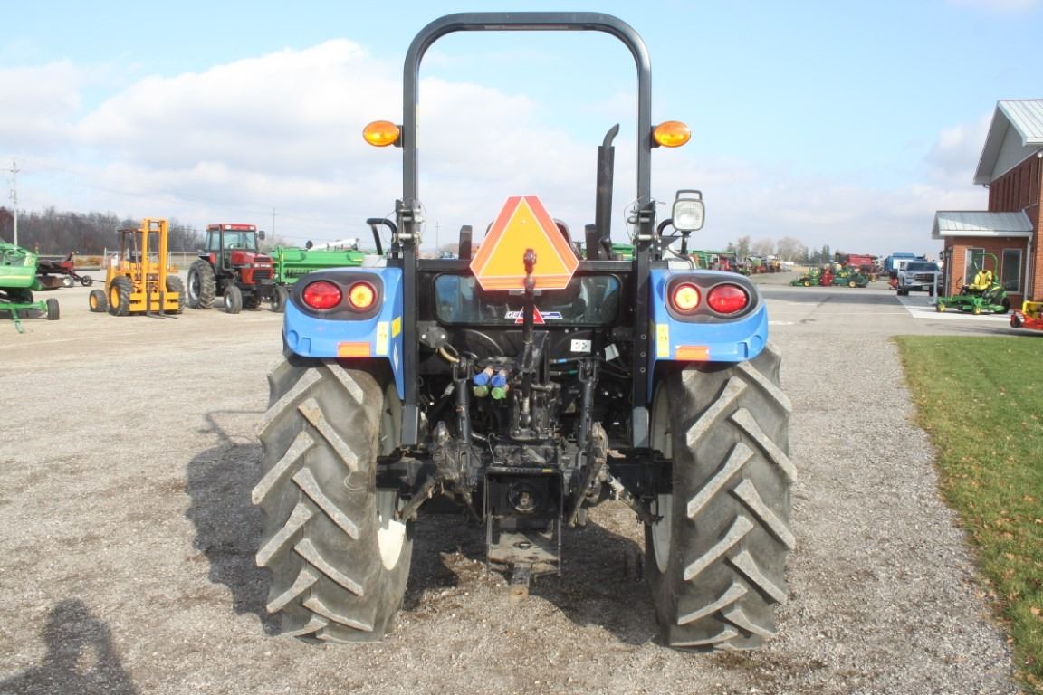 New Holland WorkMaster 75 4wd tractor, rops, 550LU loader, 12x12 ...