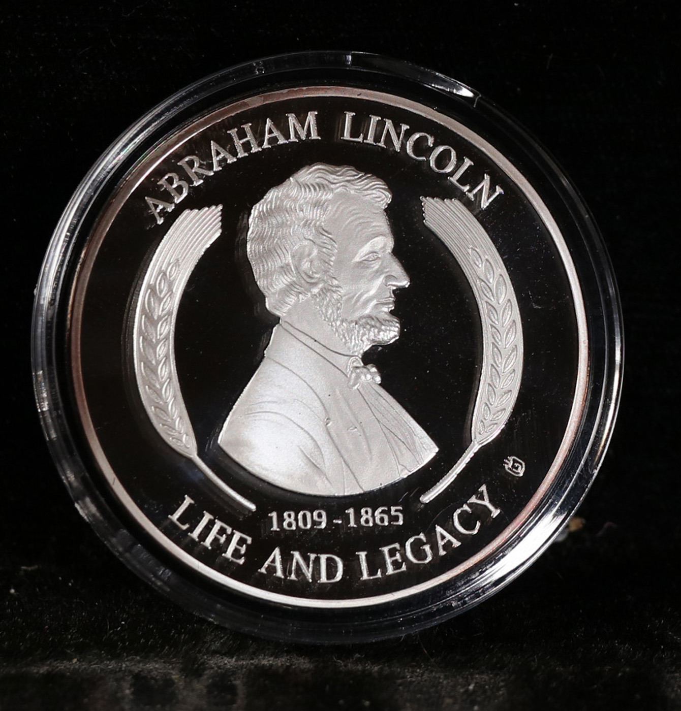 Life of Abraham Lincoln / Gettysburg Address Medallion - American Mint ...