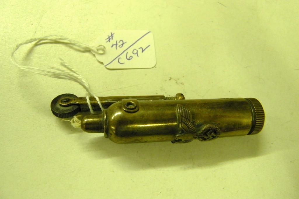 German/Natzi Brass Lighter w/German Insignia