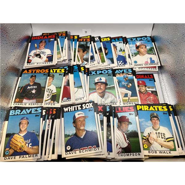 1986 Topps Traded Baseball Card Set - Almost Complete! - Beck Auctions Inc.