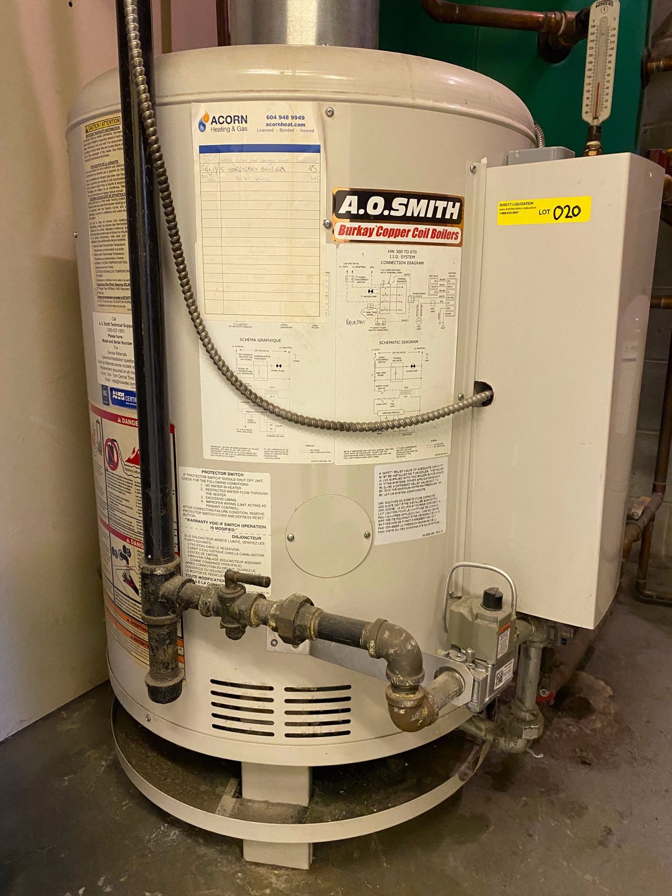 A.O.SMITH Burkay Copper Coil Boilers