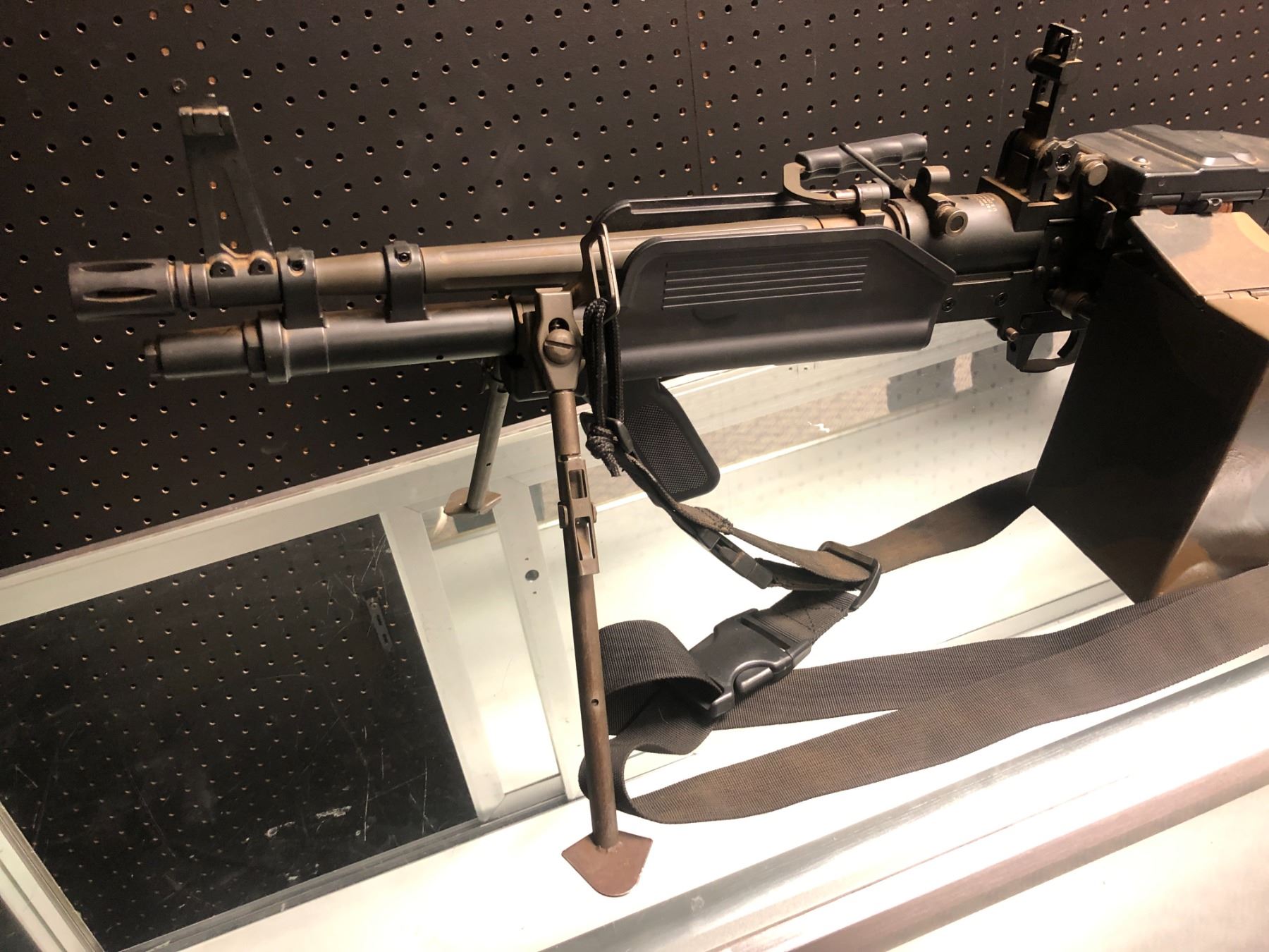 Airsoft M60E4/Mk43 7.62 MM US Machine Gun Cal. 6mm BB (US Ordnance Inc. Nevada) - Believed to be one