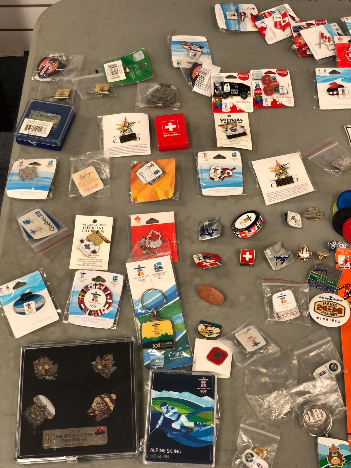 Large group of assorted Olympic Winter Games memorabilia -Vancouver ...