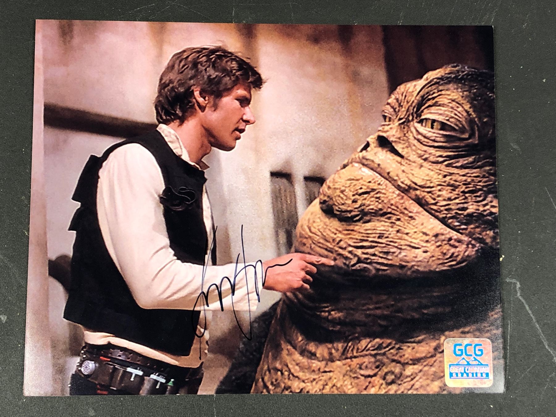 Harrison Ford autographed photograph as Han Solo in Star Wars