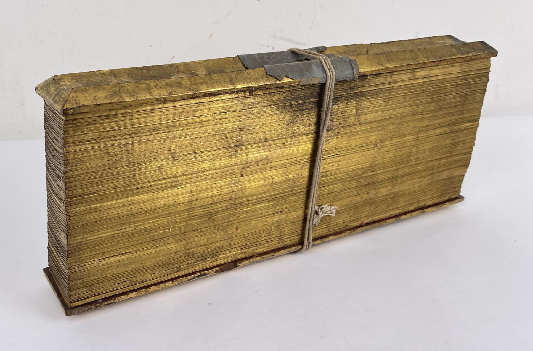 Antique Burmese Myanmar Pali Palm Leaf Bible