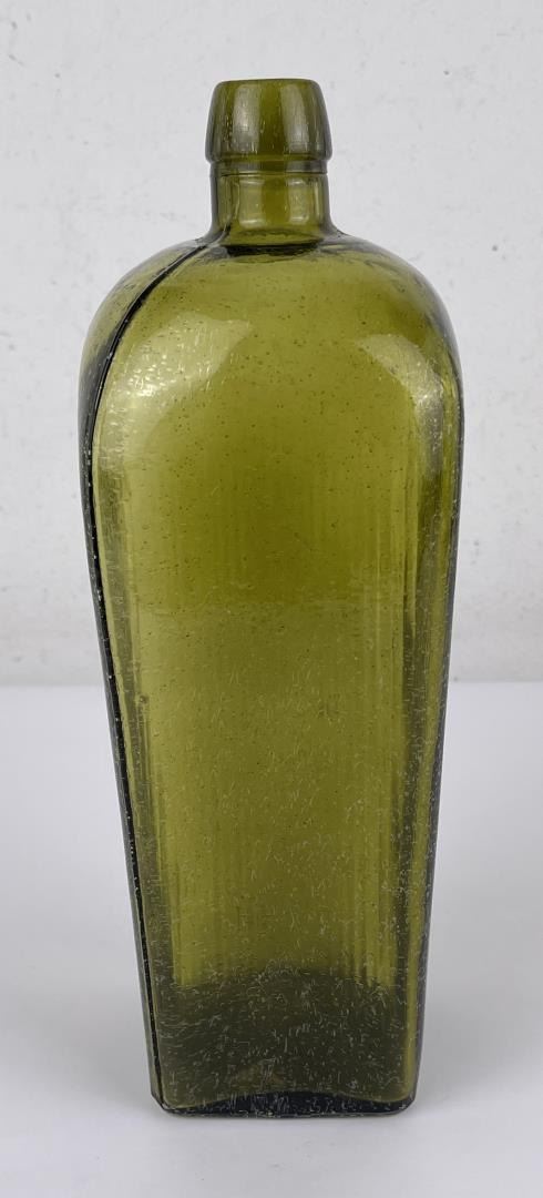 Antique Ribbed Case Gin Bottle