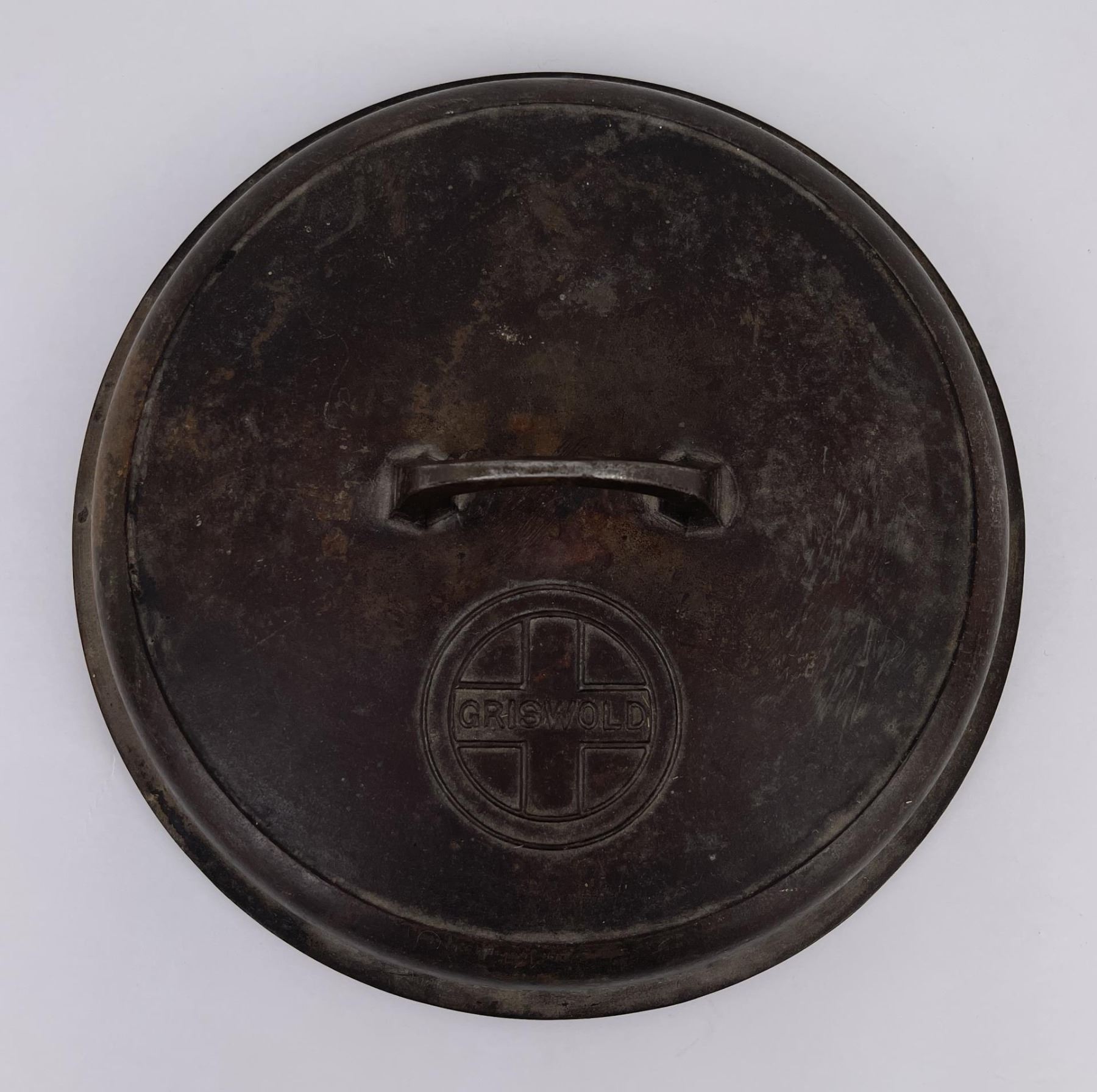 Cast Iron Griswold 9 Self Basting Skillet Lid