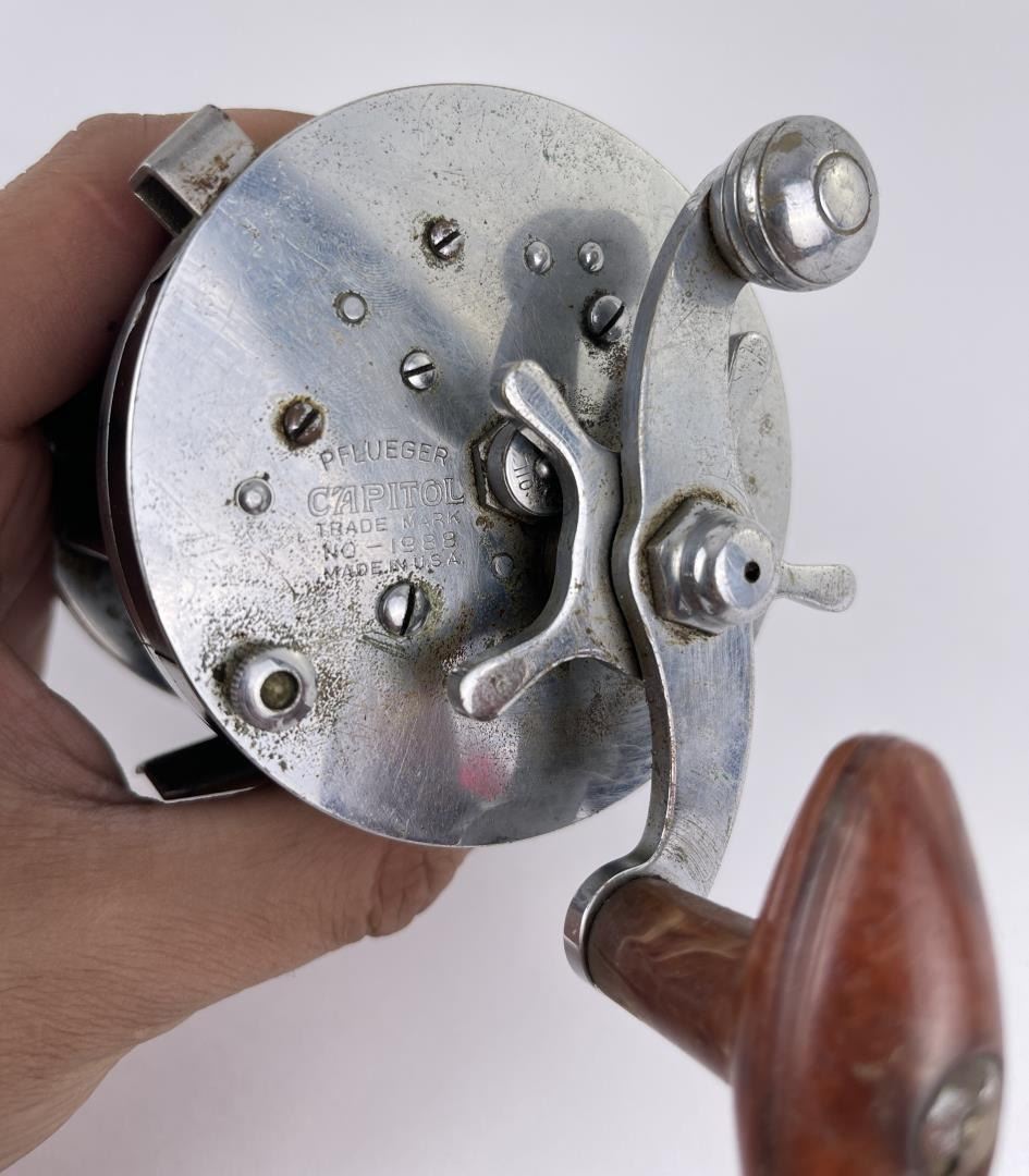 Vintage Pflueger Capitol No. 1988 Fishing Reel