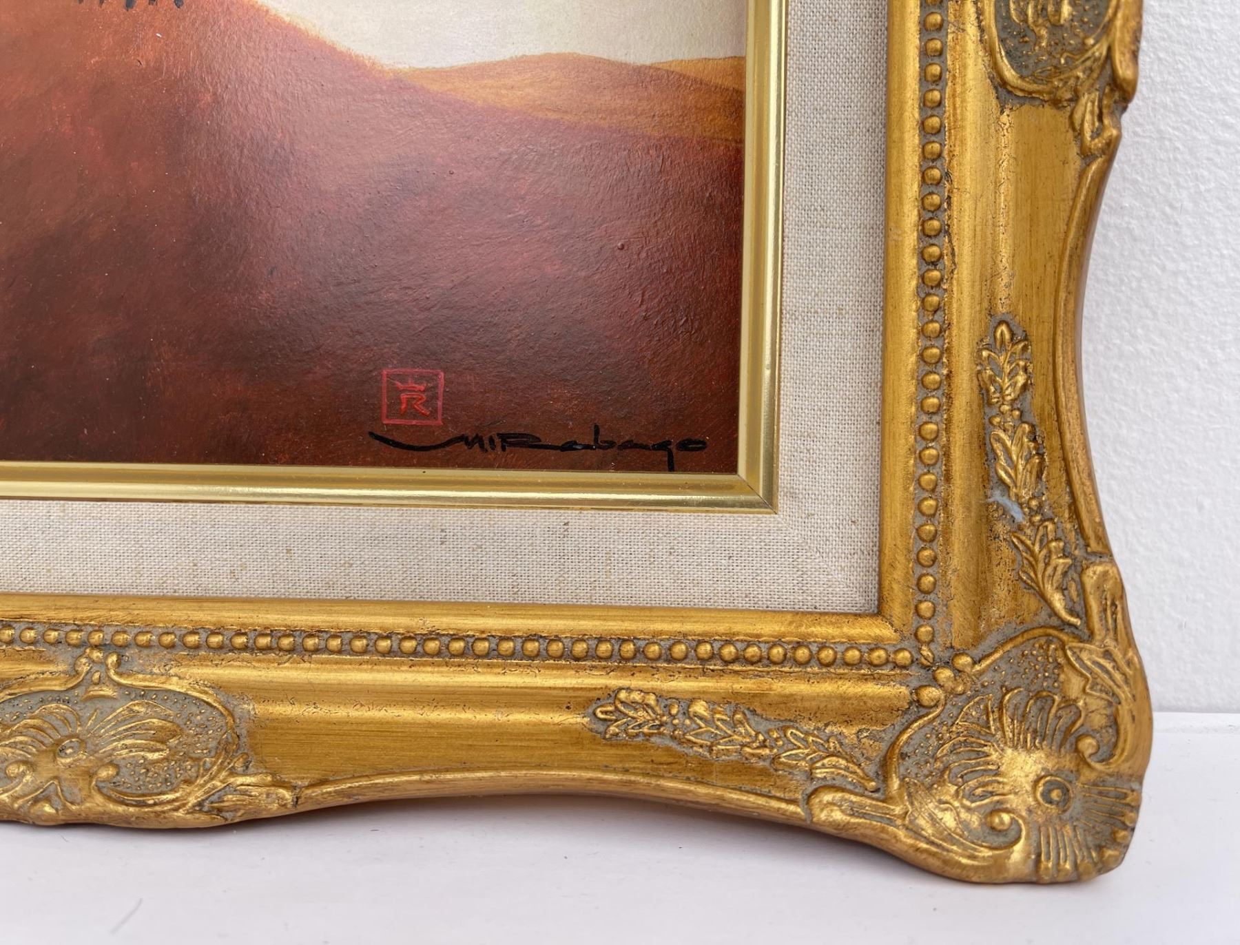 Mario Rabago Native American Indian Painting