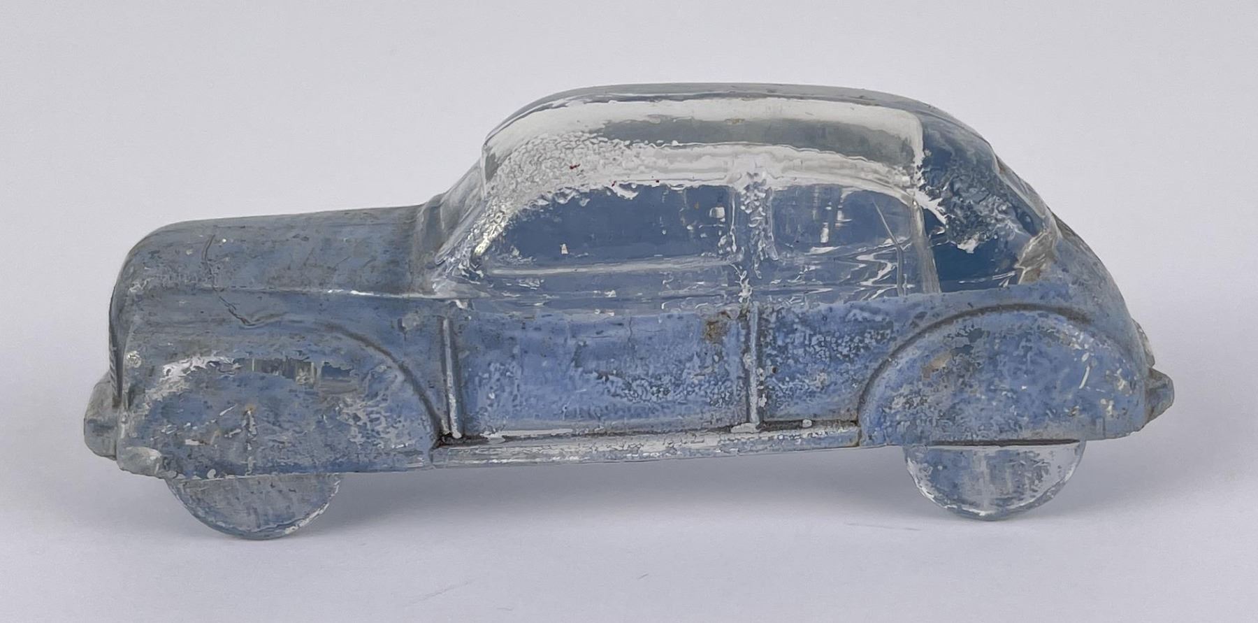 Antique Glass Car Candy Container