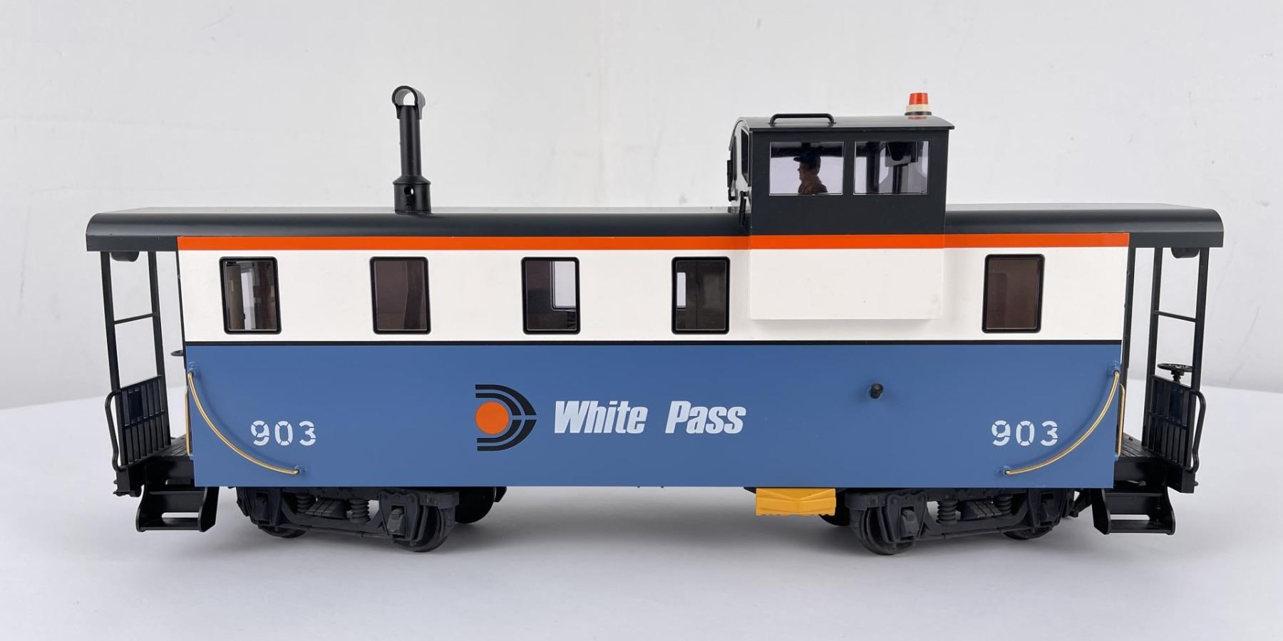LGB 44710 White Pass 903 Caboose G Scale