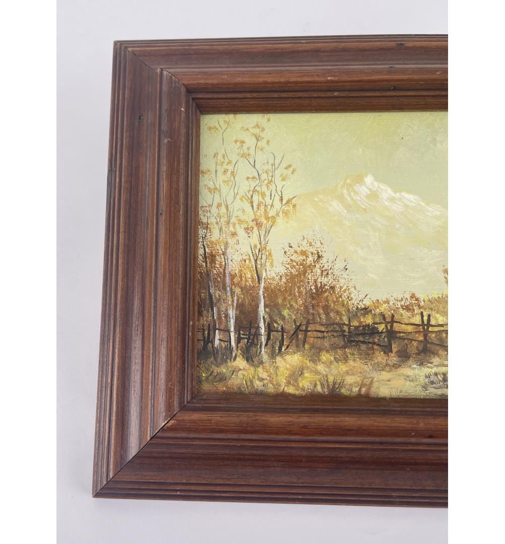 Lester Hughes Texas Oil Painting