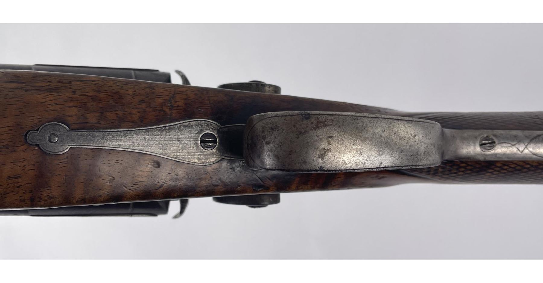 Antique Double Barrel Stagecoach Shotgun