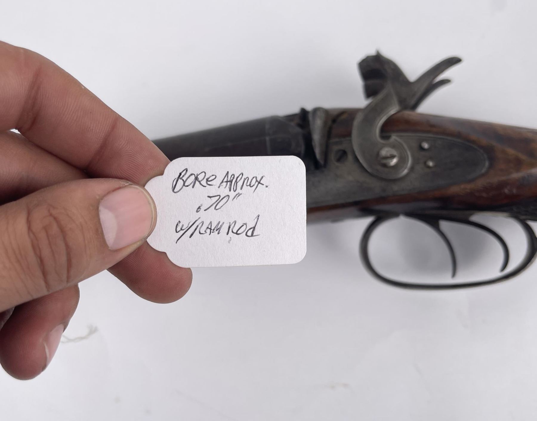 Antique Double Barrel Stagecoach Shotgun