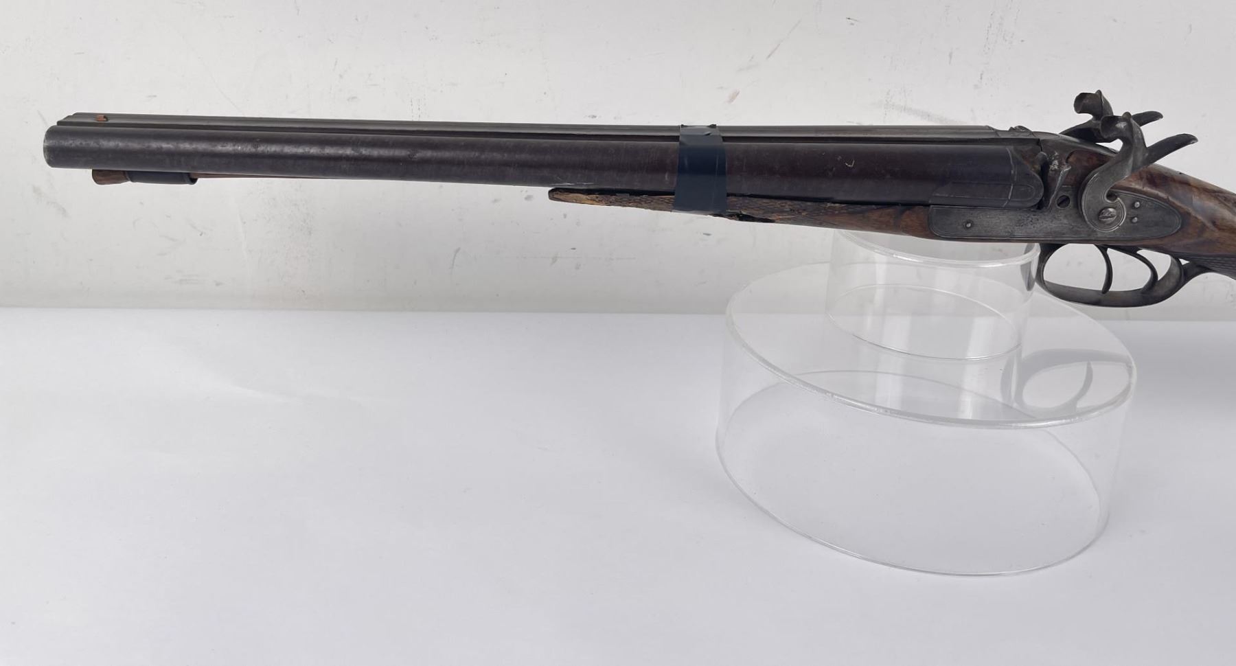 Antique Double Barrel Stagecoach Shotgun