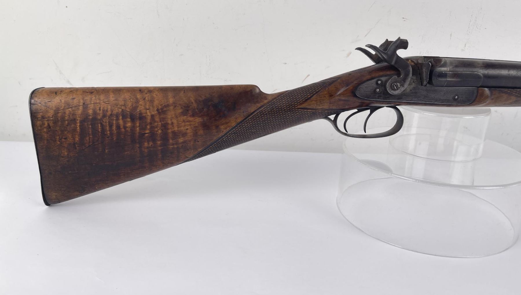 Antique Double Barrel Stagecoach Shotgun