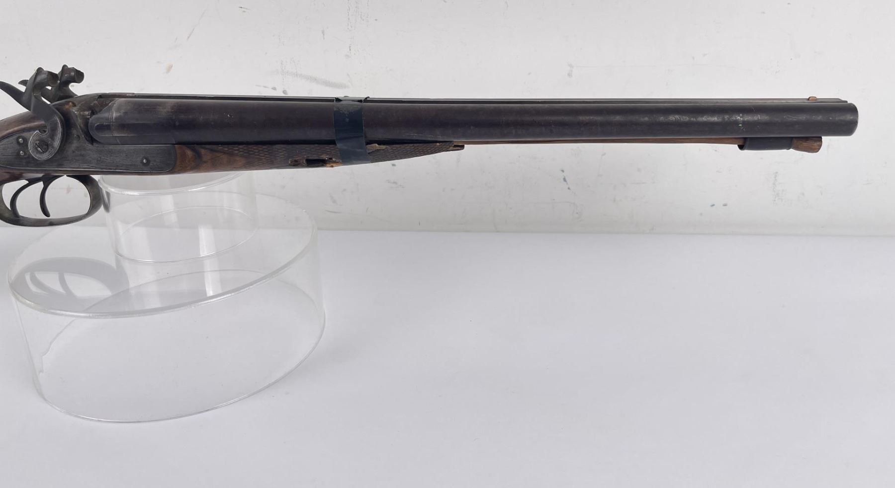 Antique Double Barrel Stagecoach Shotgun