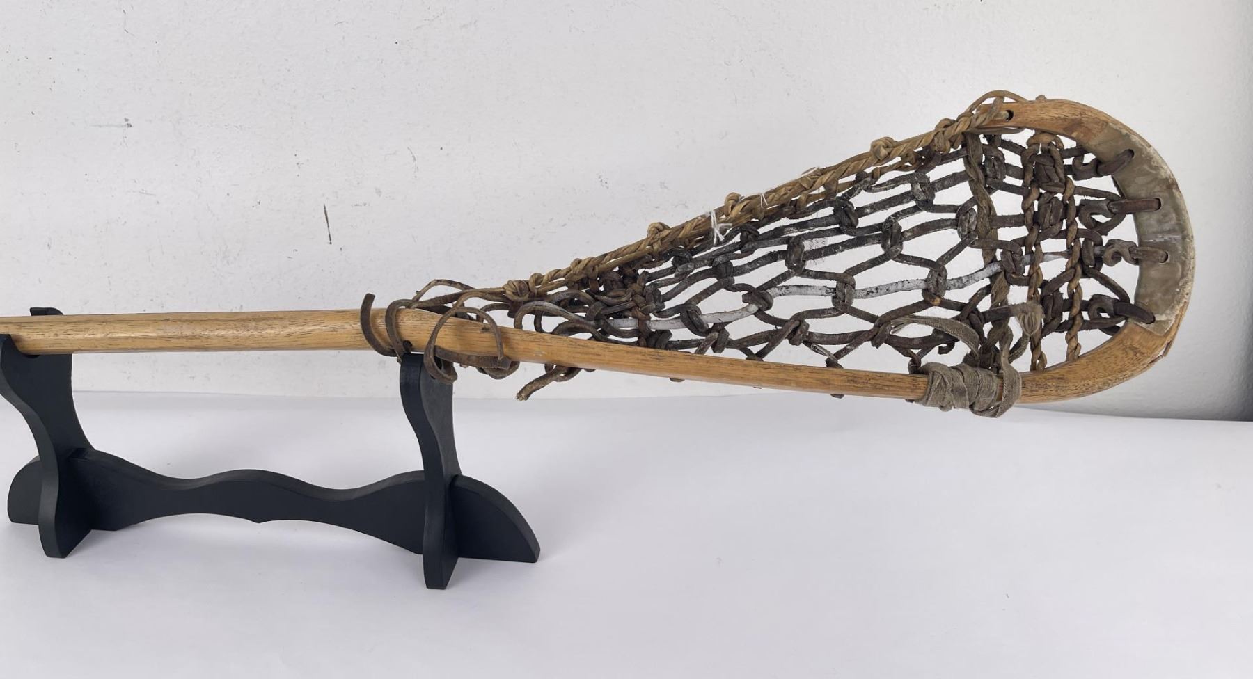 Vintage Wood Lacrosse Racquet