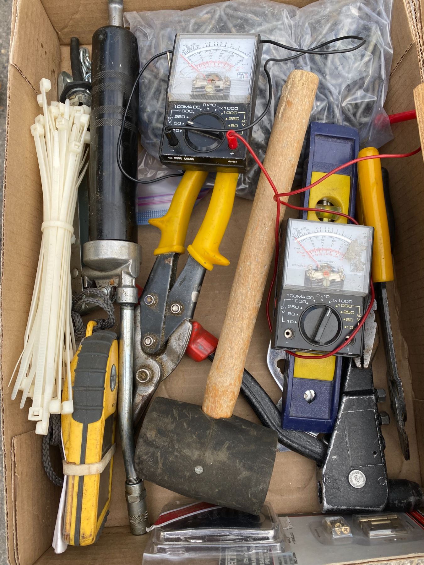Assorted tools etc