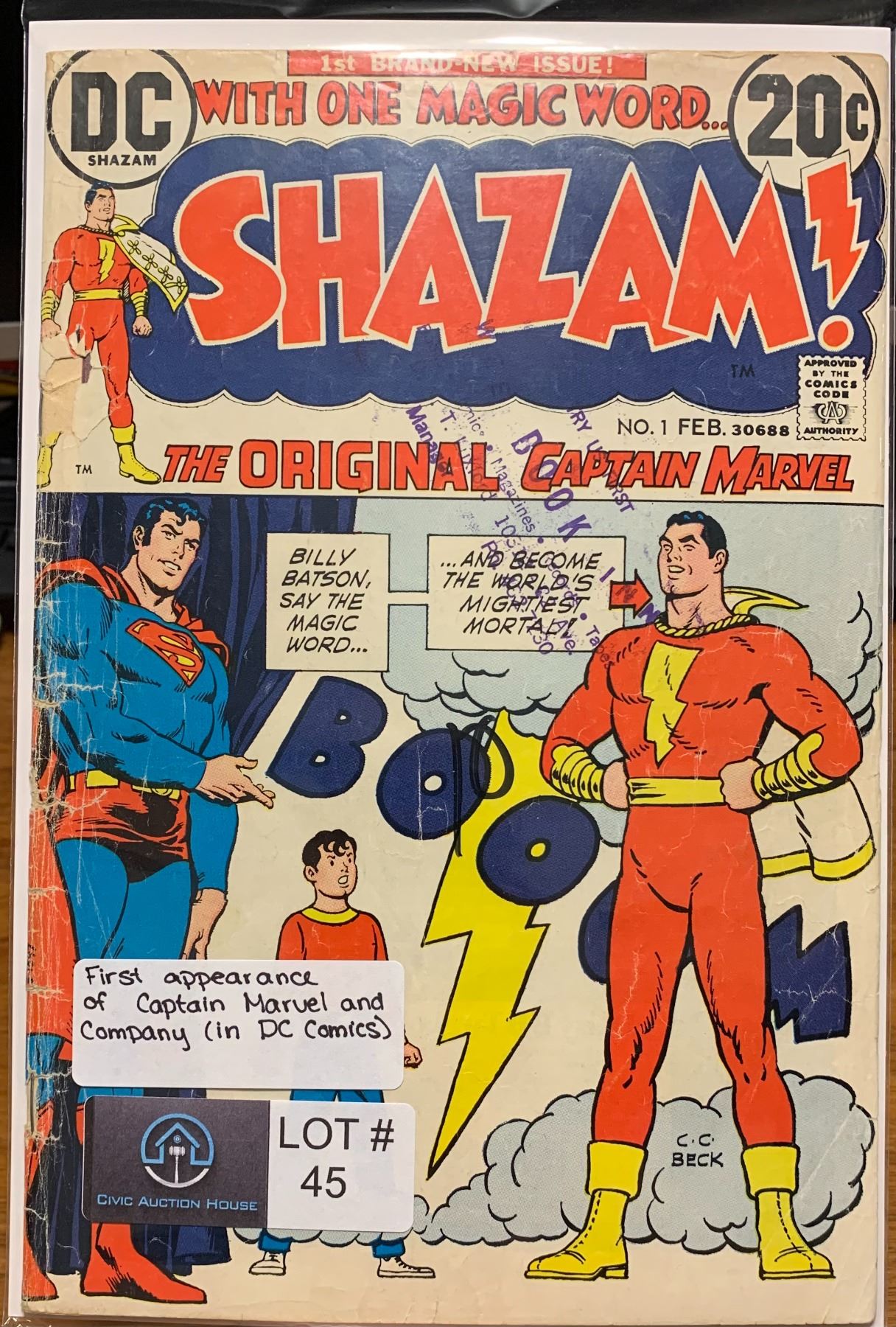 Shazam! # 1 (1973) First Appearance