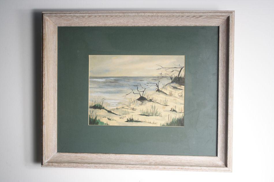 Jim Fallier (20th Century) Untitled, Watercolor,