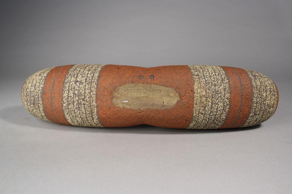 Larry Elsner (American, 1930-1990) Ceramic Vessel, Stamped bottom center.