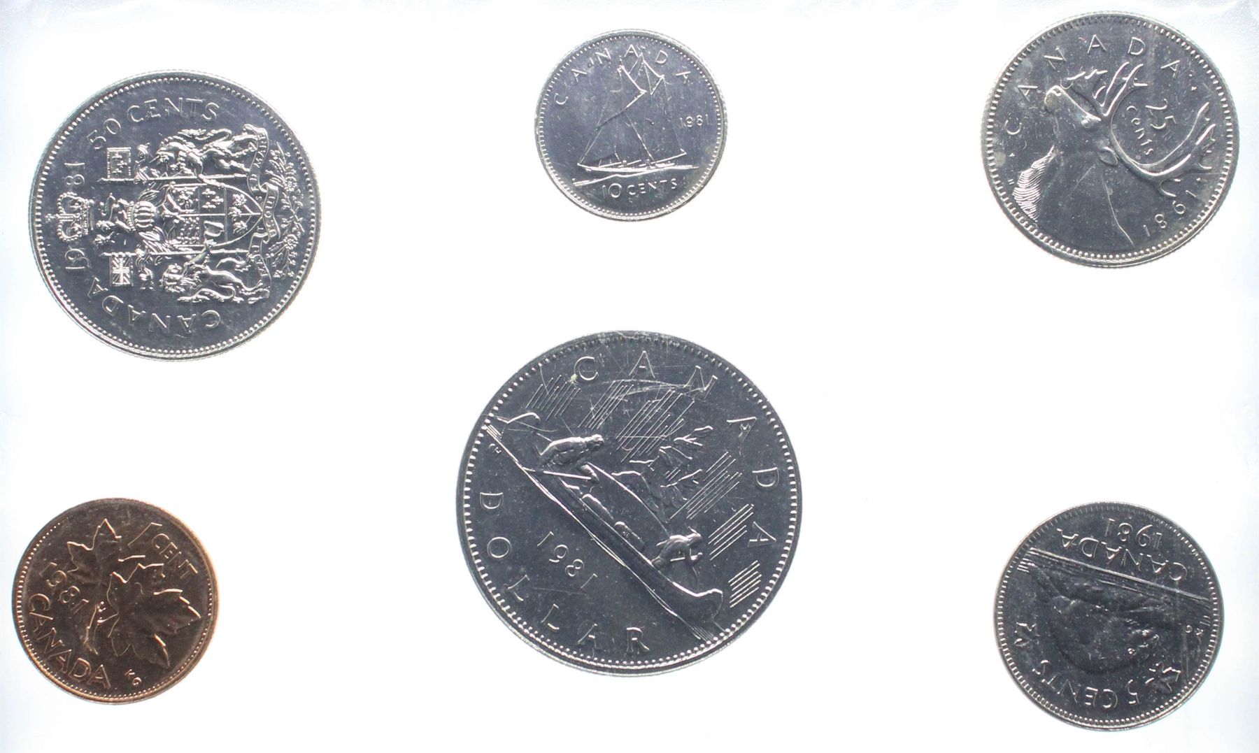 1981 CANADIAN YEAR COIN SET