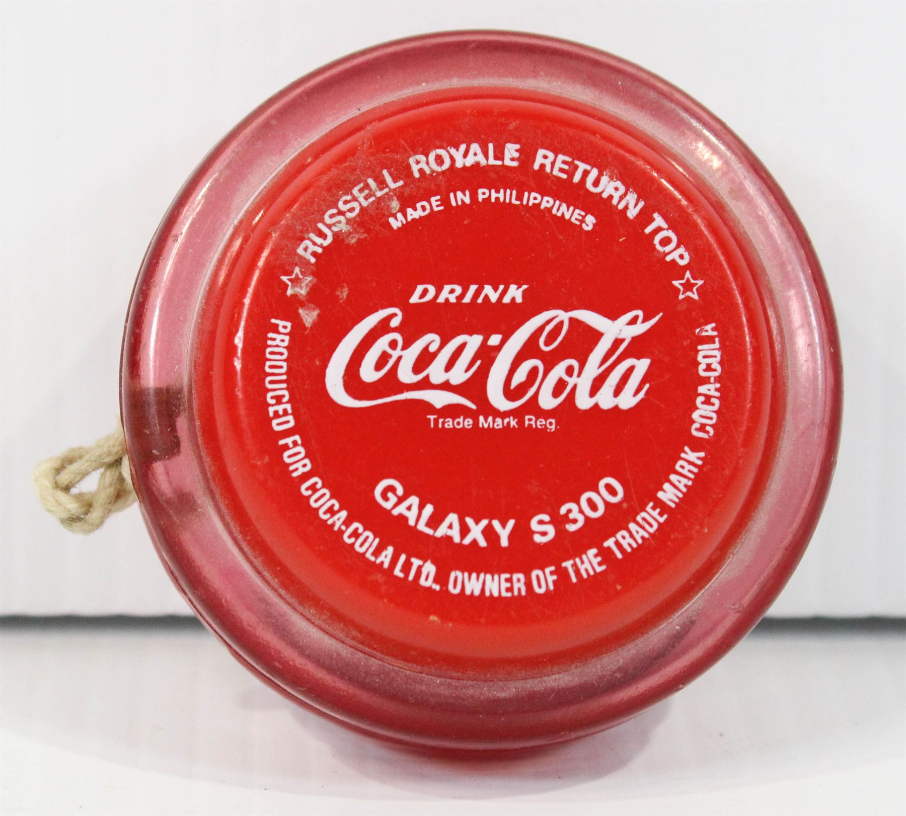 VINTAGE RUSSELL ROYALE GALAXY S300 COCA-COLA YO YO