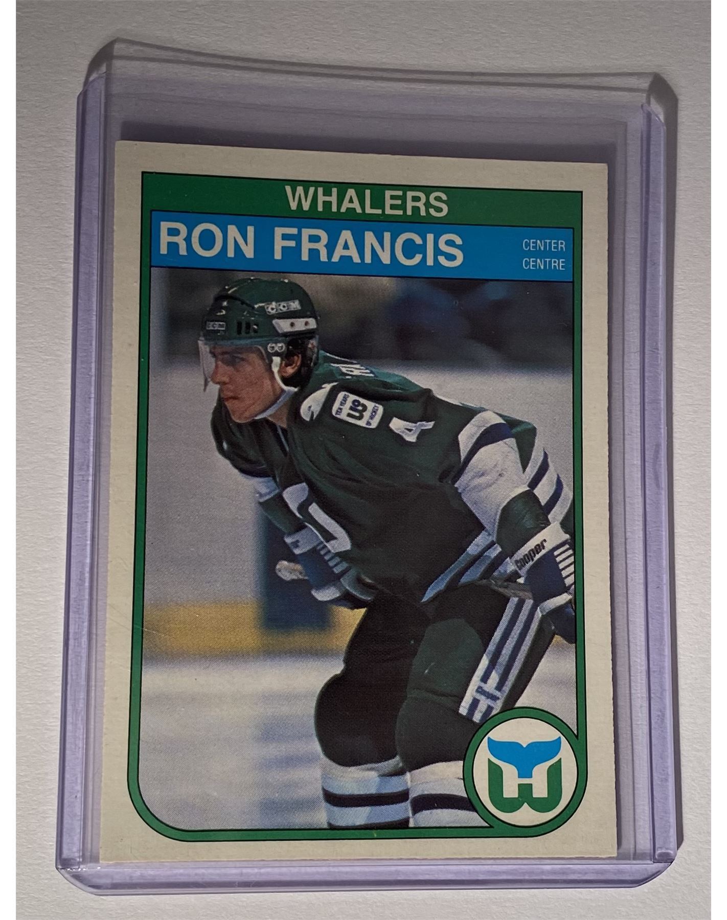 1982-83 O-PEE-CHEE Ron Francis (HOF) (RC)